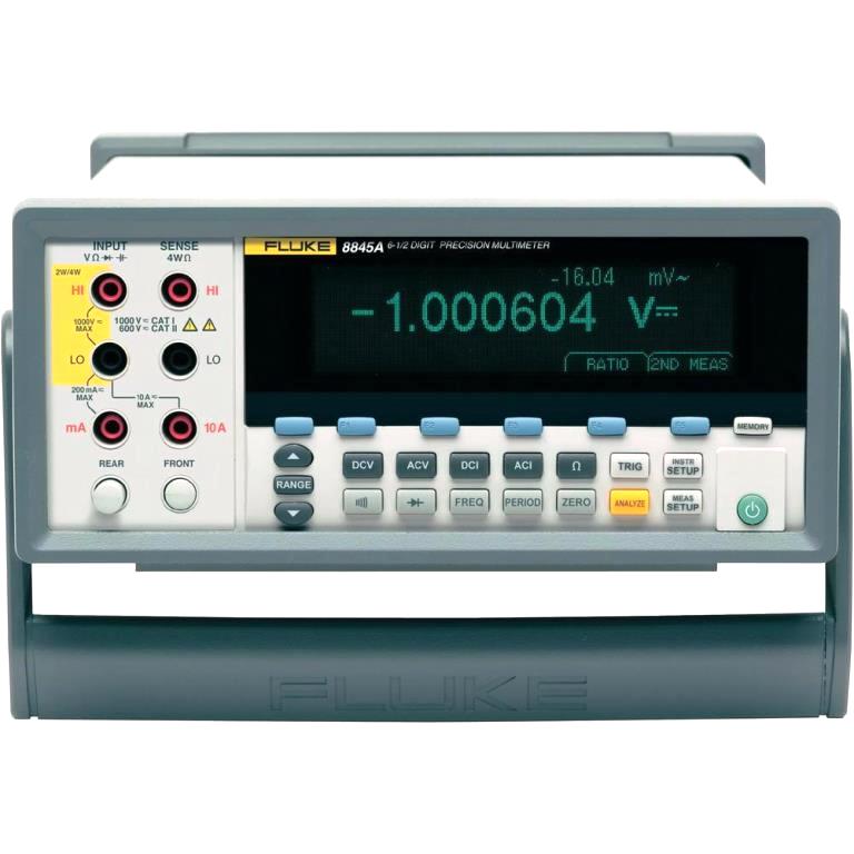 FLUKE DUAL DISPLAY BENCH DIGITAL MULTIMETER - FLUKE 8845A ציוד בדיקה ...