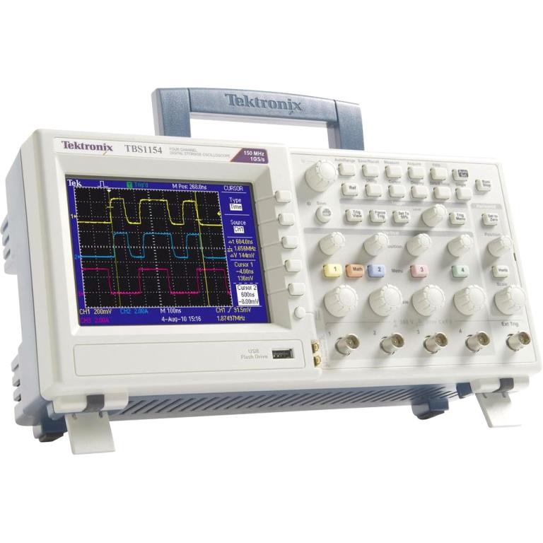 TEKTRONIX DIGITAL STORAGE BENCH OSCILLOSCOPES- TBS1000 SERIES ציוד ...