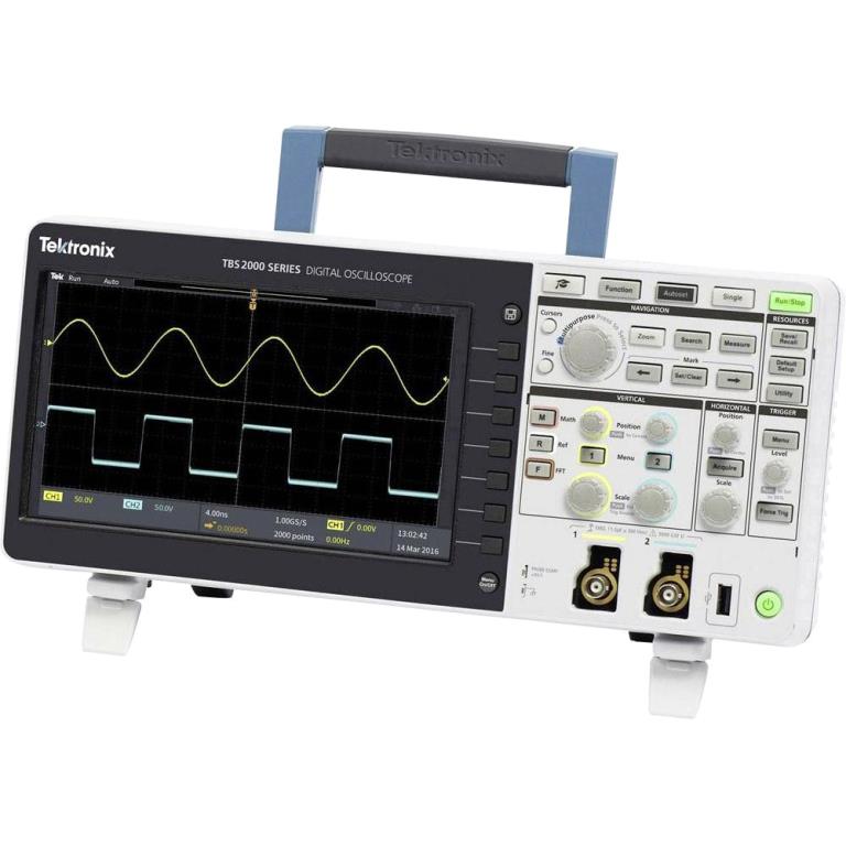 TEKTRONIX DIGITAL STORAGE BENCH OSCILLOSCOPES- TBS2000 SERIES ציוד ...