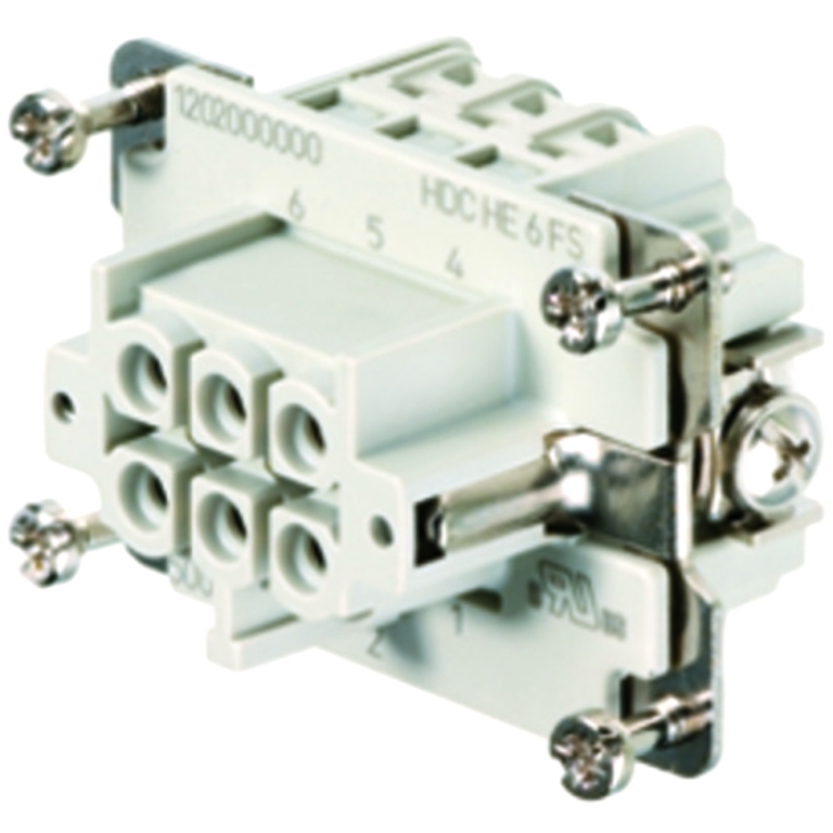 WEIDMULLER HEAVY DUTY CONNECTORS - HE SERIES קונקטורים, מחברים ומתאמים