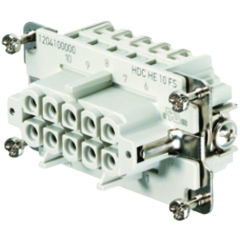 WEIDMULLER HEAVY DUTY CONNECTORS - HE SERIES קונקטורים, מחברים ומתאמים