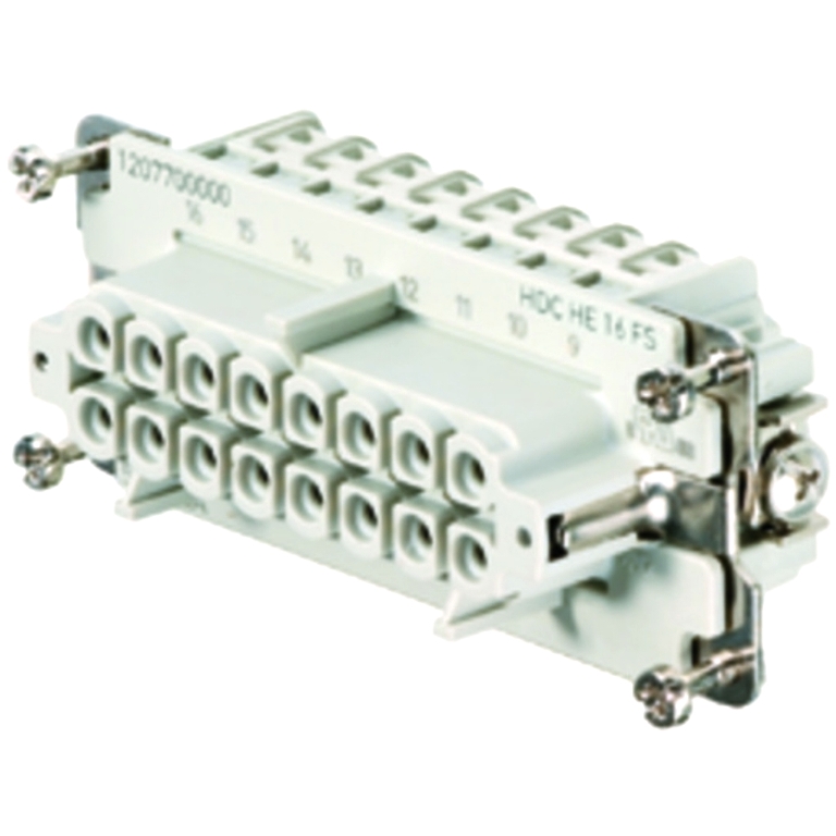WEIDMULLER HEAVY DUTY CONNECTORS - HE SERIES קונקטורים, מחברים ומתאמים
