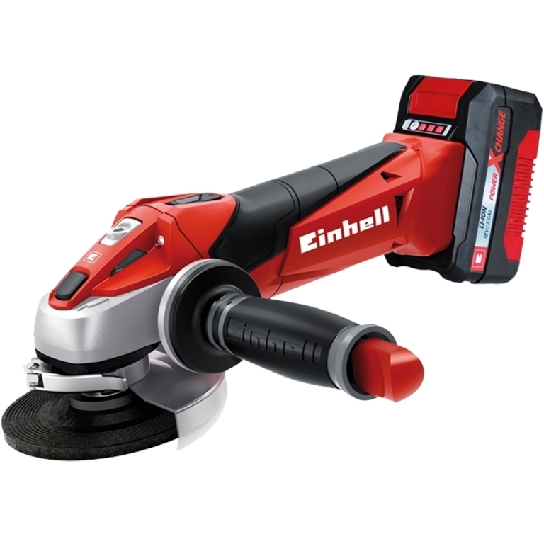 EINHELL 18V PROFESSIONAL CORDLESS ANGLE GRINDER - TE-AG 18 LI KIT כלי ...