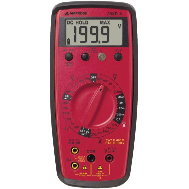 BEHA AMPROBE 30XR-A HAND HELD DIGITAL MULTIMETER ציוד בדיקה ומכשירי מדידה
