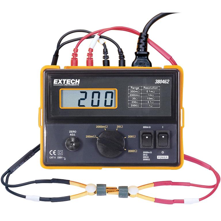 EXTECH INSTRUMENTS PRECISION MILLIOHM METER - 380462 ציוד בדיקה ומכשירי ...