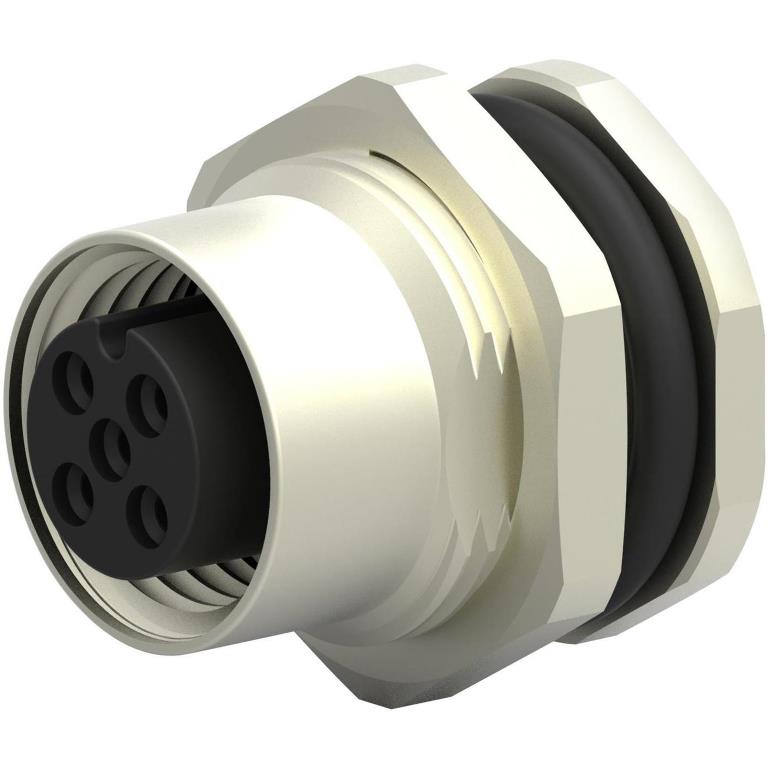 TE CONNECTIVITY M12 SCREW MOUNT CONNECTORS קונקטורים, מחברים ומתאמים