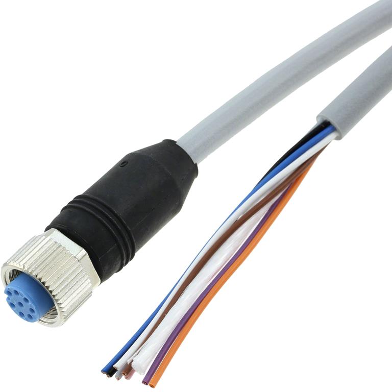 TE CONNECTIVITY M12 TO FREE END CABLE ASSEMBLIES קונקטורים, מחברים ומתאמים