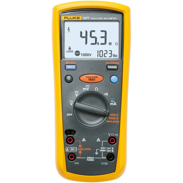 FLUKE INSULATION DIGITAL MULTIMETER - FLUKE 1577 ציוד בדיקה ומכשירי ...