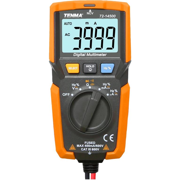 TENMA DIGITAL POCKET MULTIMETER - 72-14500 ציוד בדיקה ומכשירי מדידה