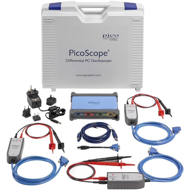 PICO TECHNOLOGY PC OSCILLOSCOPE - PICOSCOPE 4444 1000 V CAT III KIT ...