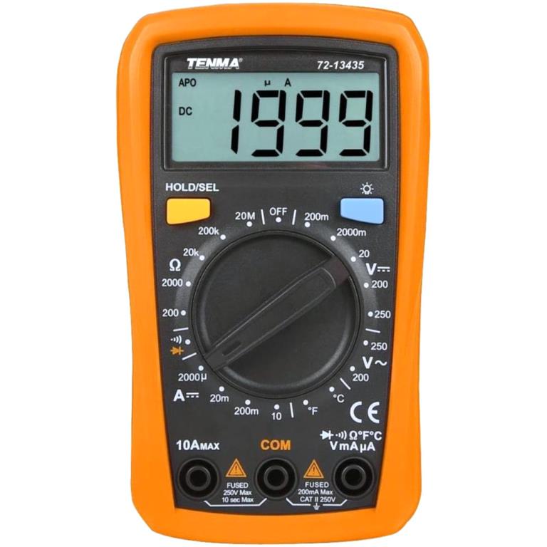 TENMA DIGITAL MULTIMETERS - PALM PRO SERIES ציוד בדיקה ומכשירי מדידה