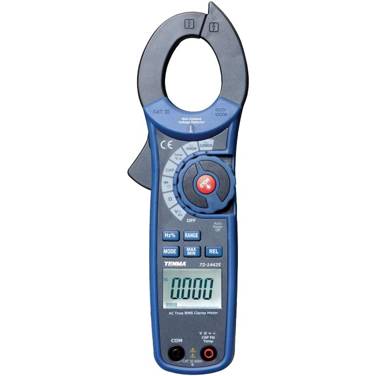 TENMA BLUE SERIES DIGITAL CLAMP METERS - 72-14425 ציוד בדיקה ומכשירי מדידה