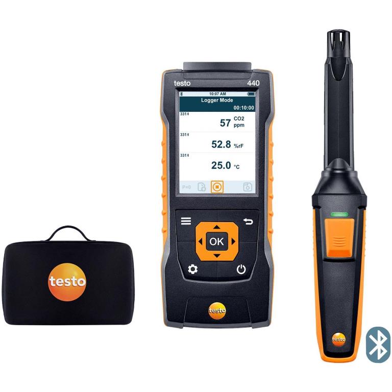 TESTO 440 dP SERIES AIR VELOCITY & IAQ MEASURING INSTRUMENTS ציוד בדיקה ...