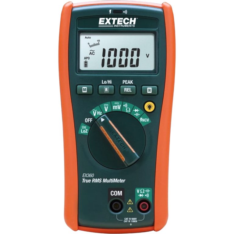 EXTECH INSTRUMENTS EX360 TRMS PROFESSIONAL MULTIMETER ציוד בדיקה ומכשירי מדידה