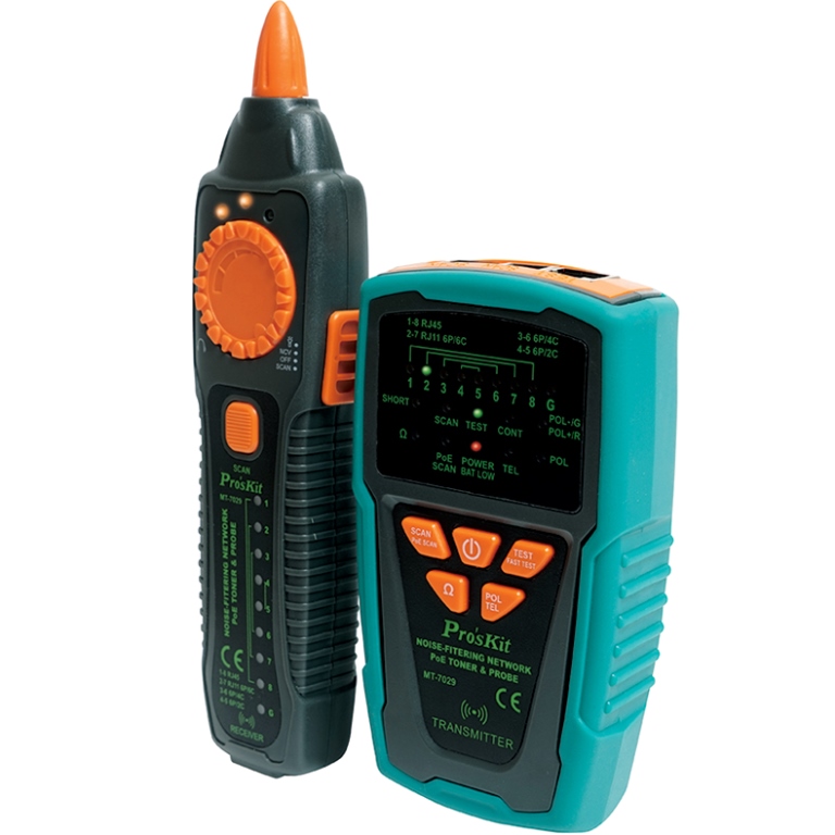 PROSKIT MT-7029 PROFESSIONAL ALL-IN-ONE TONER & PROBE KIT ציוד בדיקה ...