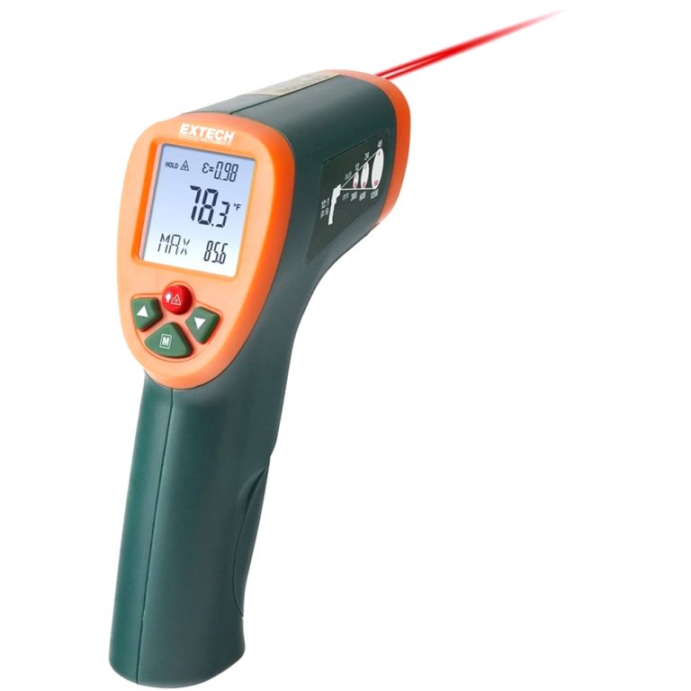 EXTECH INSTRUMENTS IR THERMOMETER WITH COLOR ALERT - IR270 ציוד בדיקה ...