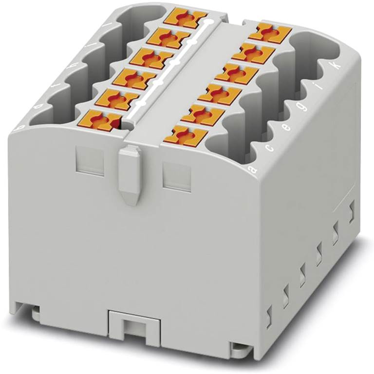 PHOENIX CONTACT PTFIX DISTRIBUTION BLOCK SYSTEM WITH PUSH IN CONNECTION ...