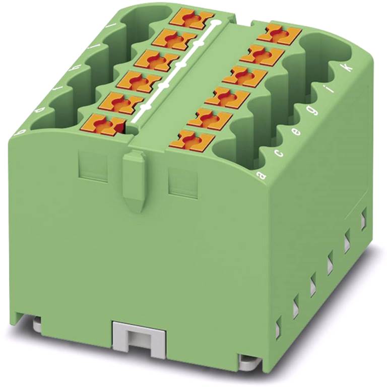 PHOENIX CONTACT PTFIX DISTRIBUTION BLOCK SYSTEM WITH PUSH IN CONNECTION ...