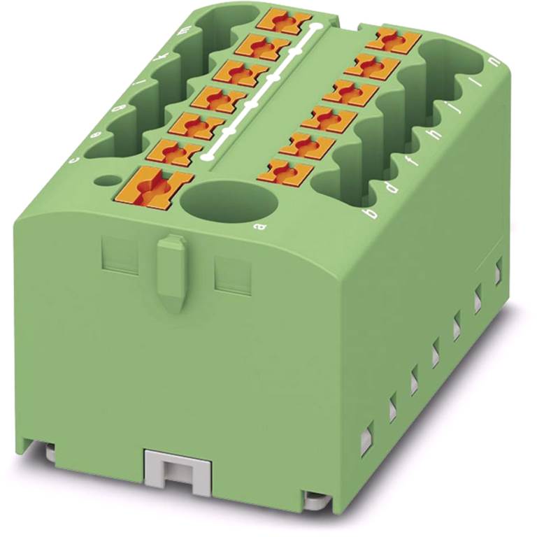 PHOENIX CONTACT PTFIX DISTRIBUTION BLOCK SYSTEM WITH PUSH IN CONNECTION ...