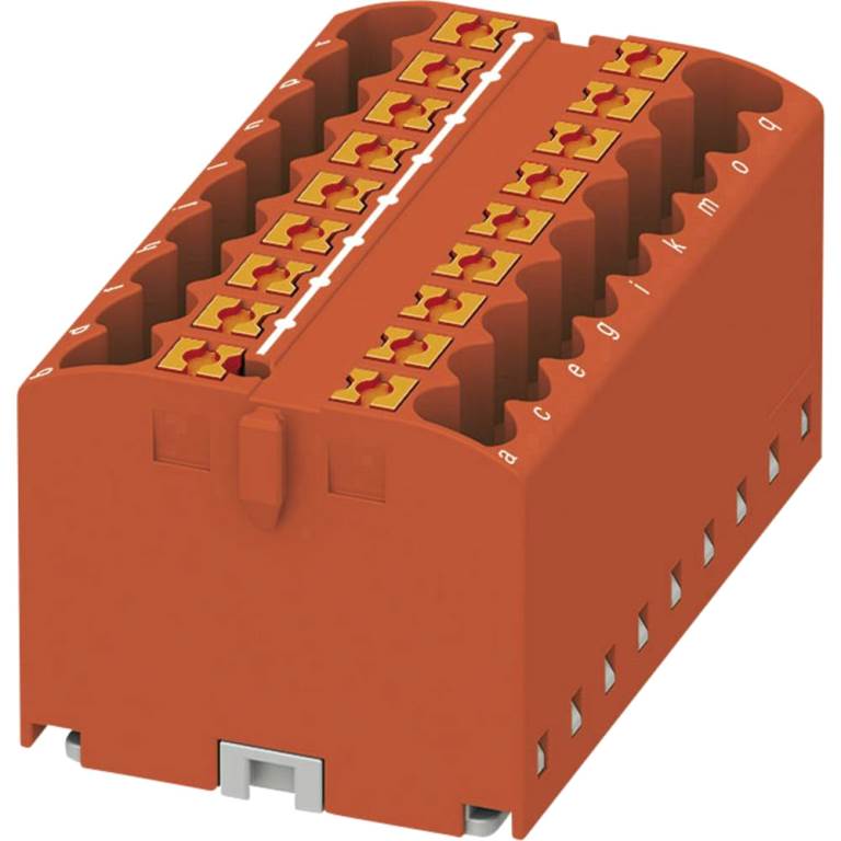 PHOENIX CONTACT PTFIX DISTRIBUTION BLOCK SYSTEM WITH PUSH IN CONNECTION ...