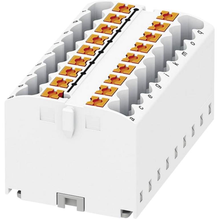 PHOENIX CONTACT PTFIX DISTRIBUTION BLOCK SYSTEM WITH PUSH IN CONNECTION ...