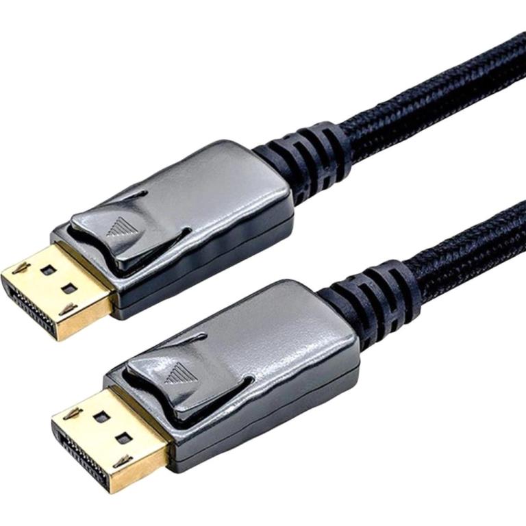 ROLINE SILVER HIGH QUALITY DISPLAY PORT CABLES כבלים ואביזרים לכבלים