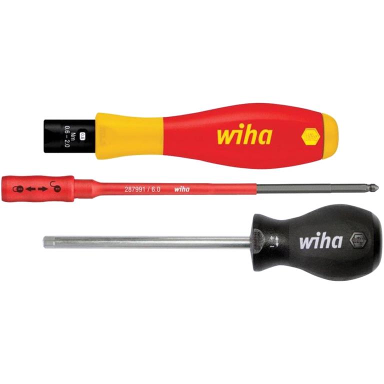 WIHA ADJUSTABLE TORQUE VDE SCREWDRIVERS כלי עבודה ידניים