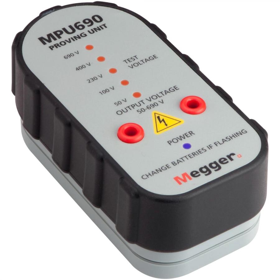 MEGGER PROVING UNIT FOR TWO POLE VOLTAGE TESTERS - MPU690 ציוד בדיקה ...
