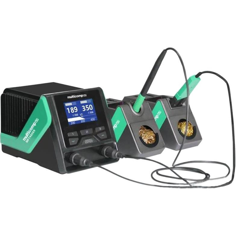 MULTICOMP PRO SINGLE AND DUAL CHANNEL SOLDERING REWORK STATIONS מלחמים ...