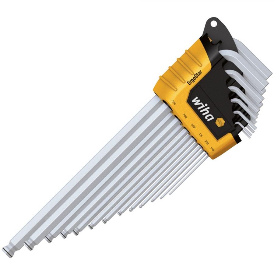 WIHA MAGIC RING BALL END HEX KEY SETS כלי עבודה ידניים