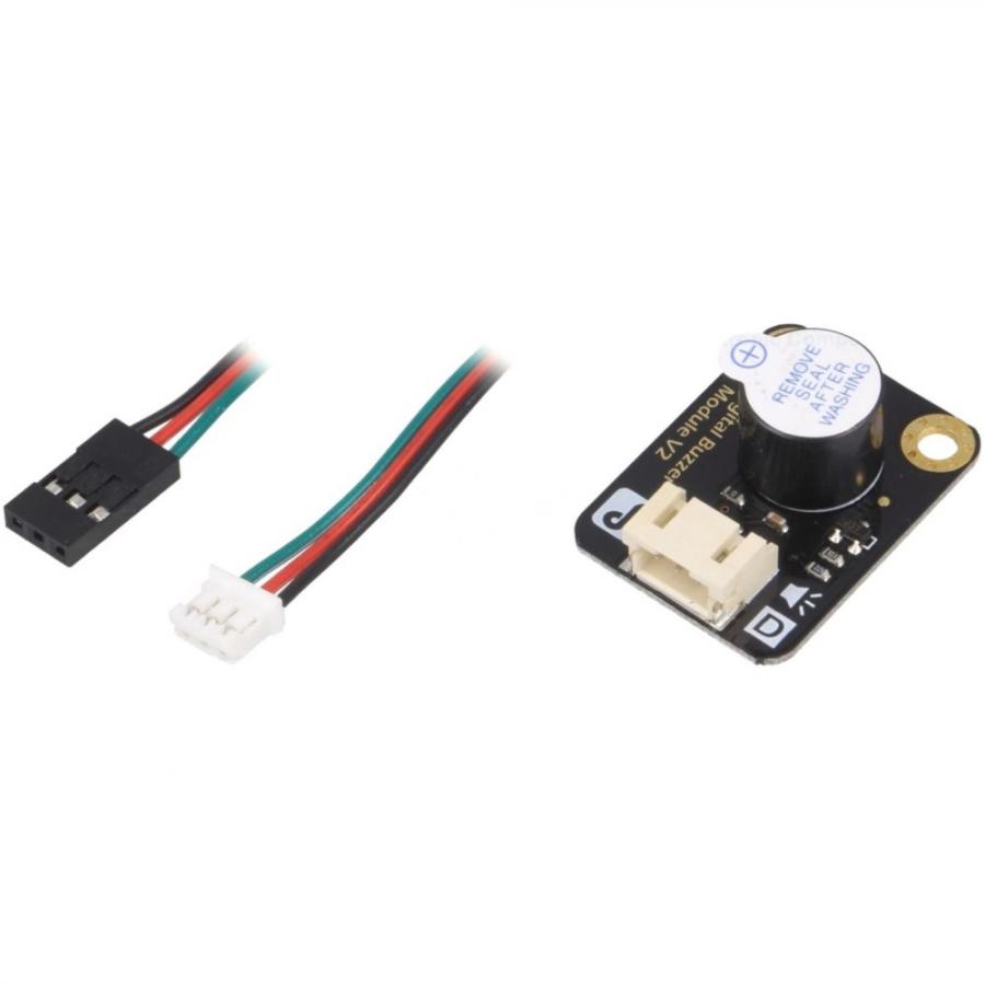 DFROBOT DIGITAL BUZZER MODULE FOR ARDUINO - DFR0032 מוצרי פיתוח לאלקטרוניקה סידרה : 44357