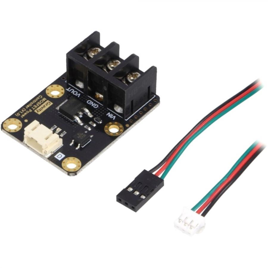 DFROBOT MOSFET POWER CONTROLLER MODULE FOR ARDUINO - DFR0457 מוצרי פיתוח לאלקטרוניקה