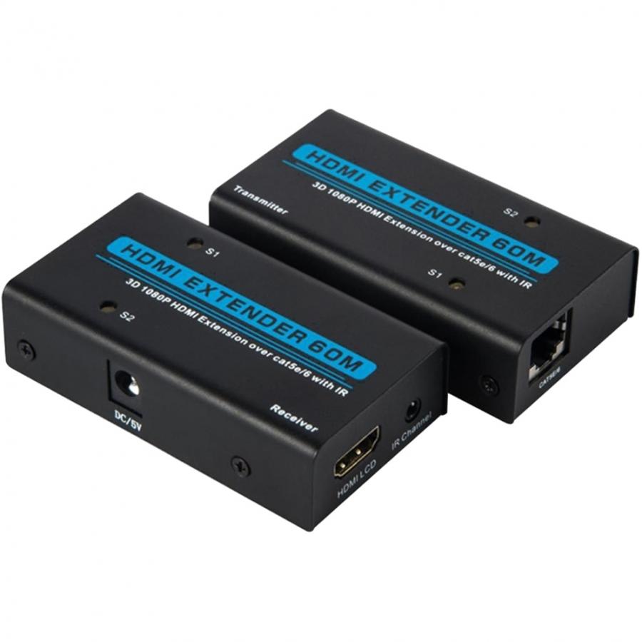 PRO SIGNAL 1080P FULL HD HDMI OVER CAT5E / CAT6 EXTENDER WITH IR ...
