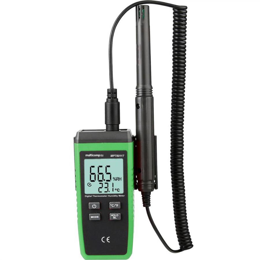 MULTICOMP PRO DIGITAL TEMPERATURE & HUMIDITY METER - MP780117 ציוד ...