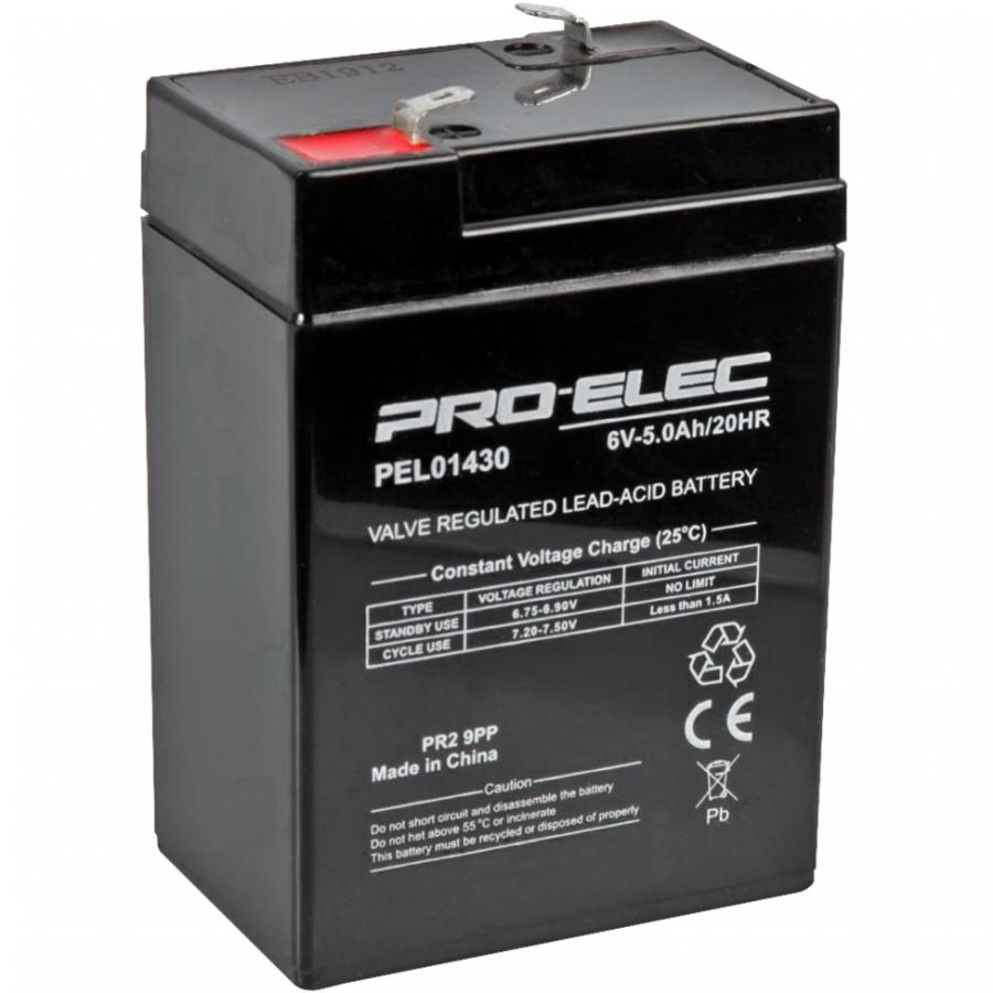 PRO-ELEC SEALED LEAD ACID BATTERIES - ES SERIES סוללות, מצברים ומטענים