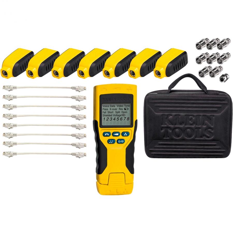 KLEIN TOOLS PROFESSIONAL NETWORK CABLE TESTER - VDV501-824 ציוד בדיקה ...