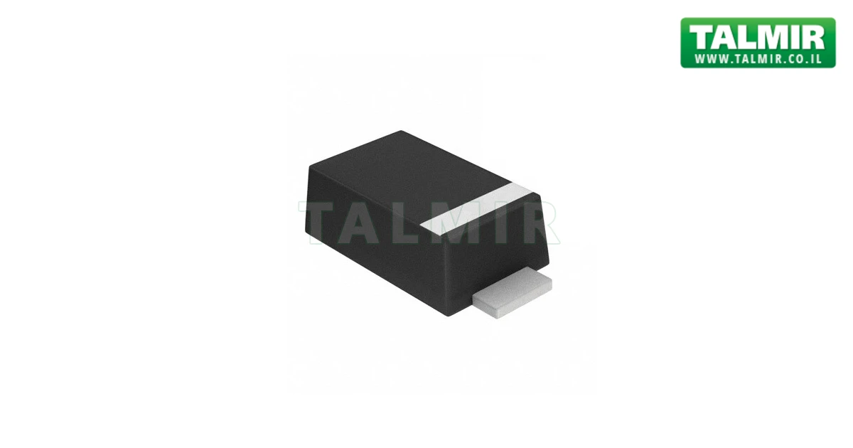 דיודה 0.2W 18V - ZENER - SMD - טלמיר אלקטרוניקה