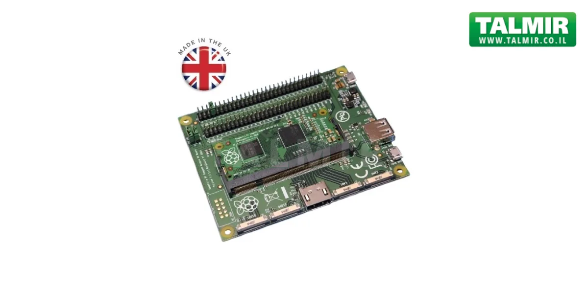 RASPBERRY PI COMPUTE MODULE DEVELOPMENT KIT מוצרי פיתוח לאלקטרוניקה סידרה : 13008