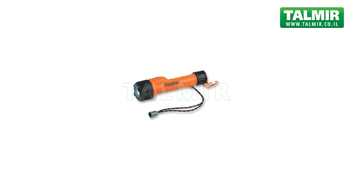 פנס ידני מקצועי מוגן התפוצצות - ENERGIZER ATEX 2AA - טלמיר אלקטרוניקה