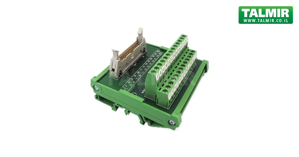טרמינל בלוק - IDC14 PLUG INTERFACE MODULE - טלמיר אלקטרוניקה