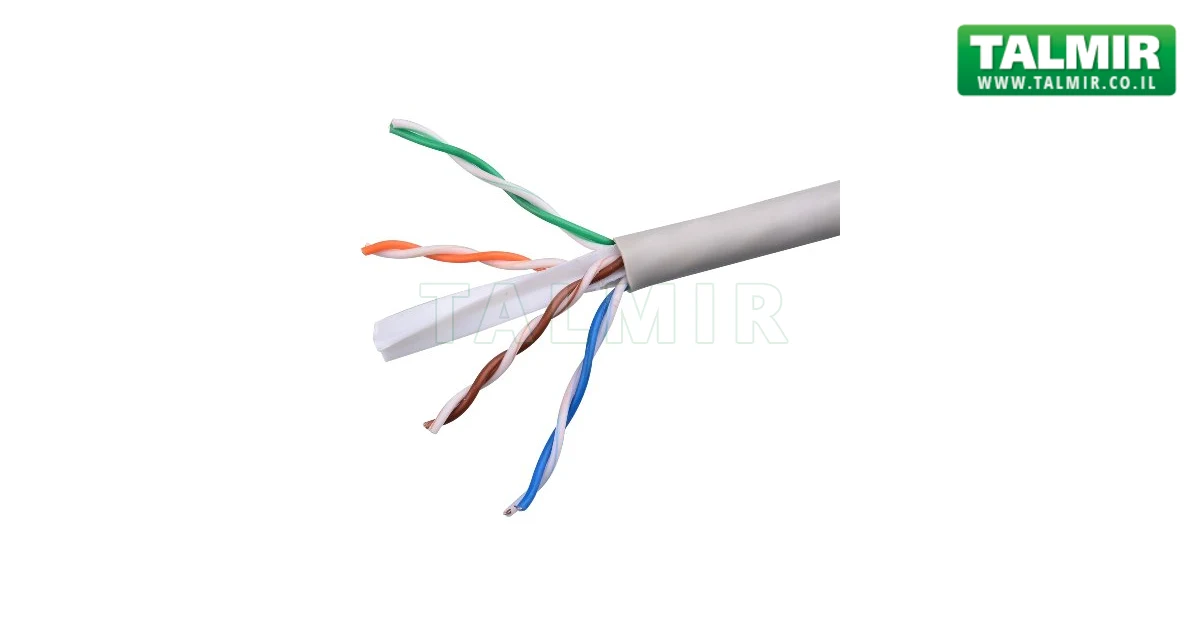 PRO-POWER CAT6 - UTP SOLID CABLE כבלים ואביזרים לכבלים סידרה : 21064