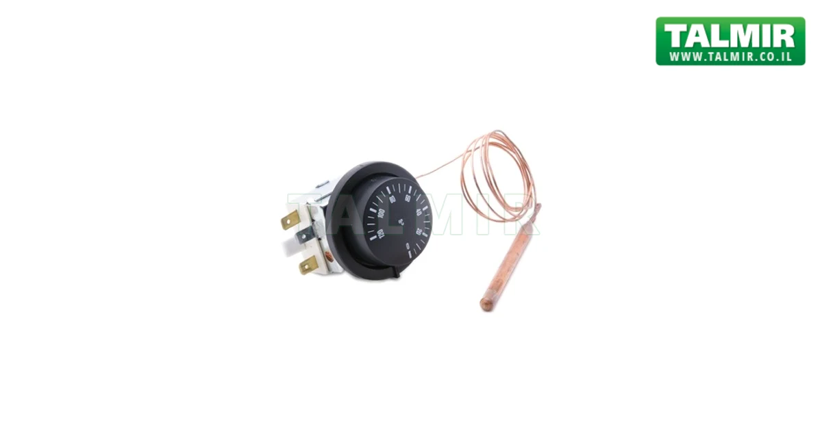 MULTICOMP ADJUSTABLE CONTROL THERMOSTATS רכיבי חשמל ובקרה סידרה : 21396