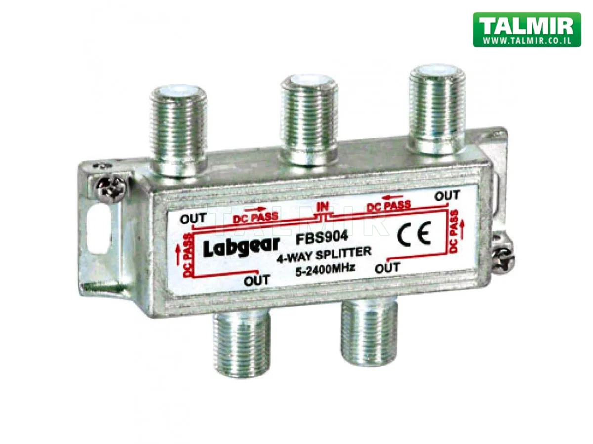 LABGEAR UHF POWER PASS SPLITTERS קונקטורים, מחברים ומתאמים סידרה : 2188