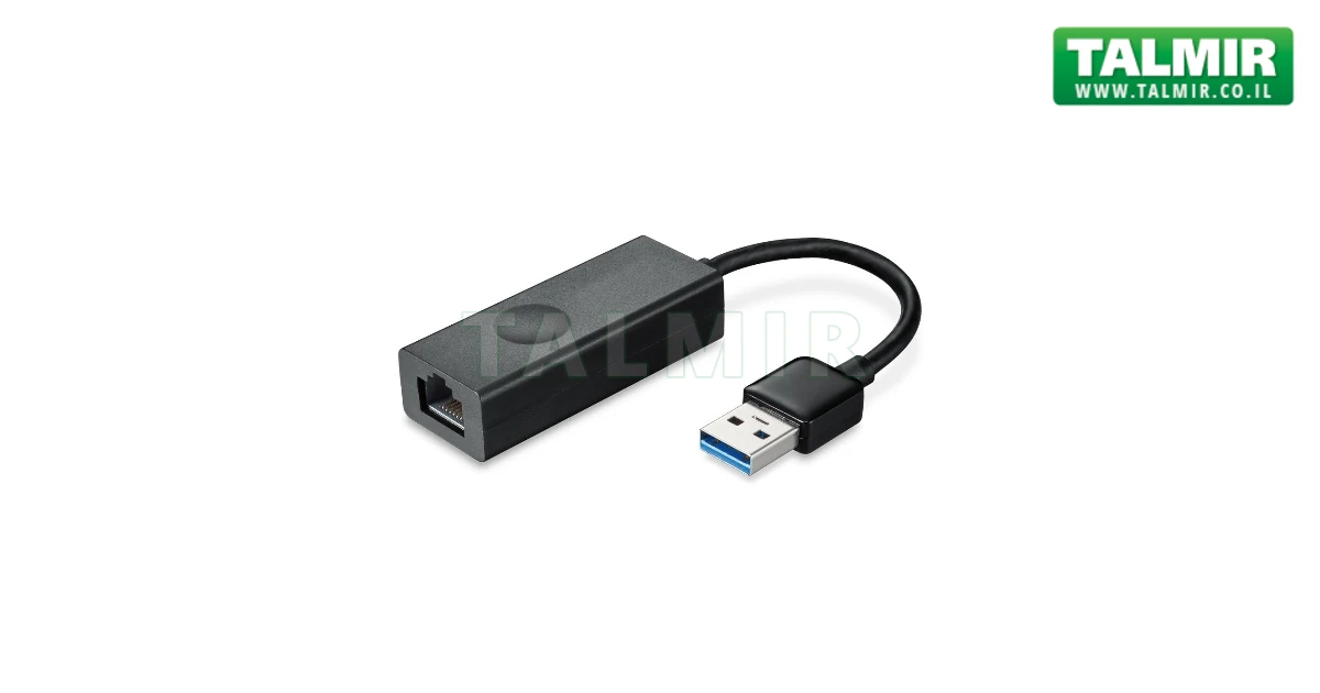 כבל מתאם - USB 3.0 ~ ETHERNET GIGABIT