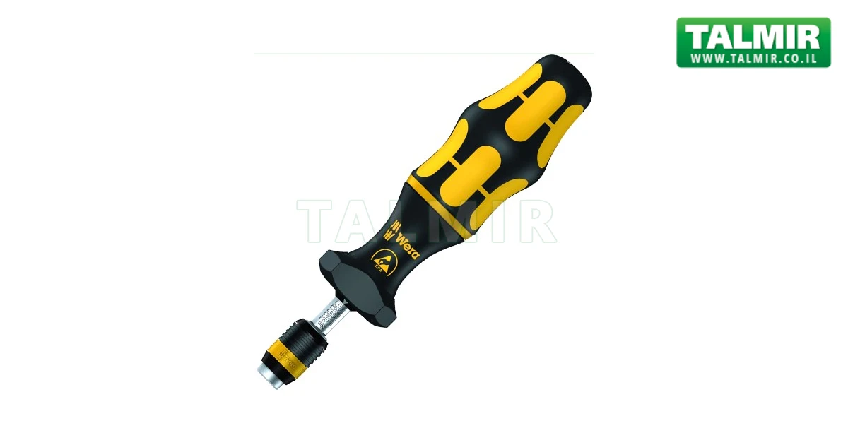 מברג מומנט מתכוונן - אנטי סטטי - WERA 7430 ESD - 10NCM ~ 34NCM - טלמיר ...