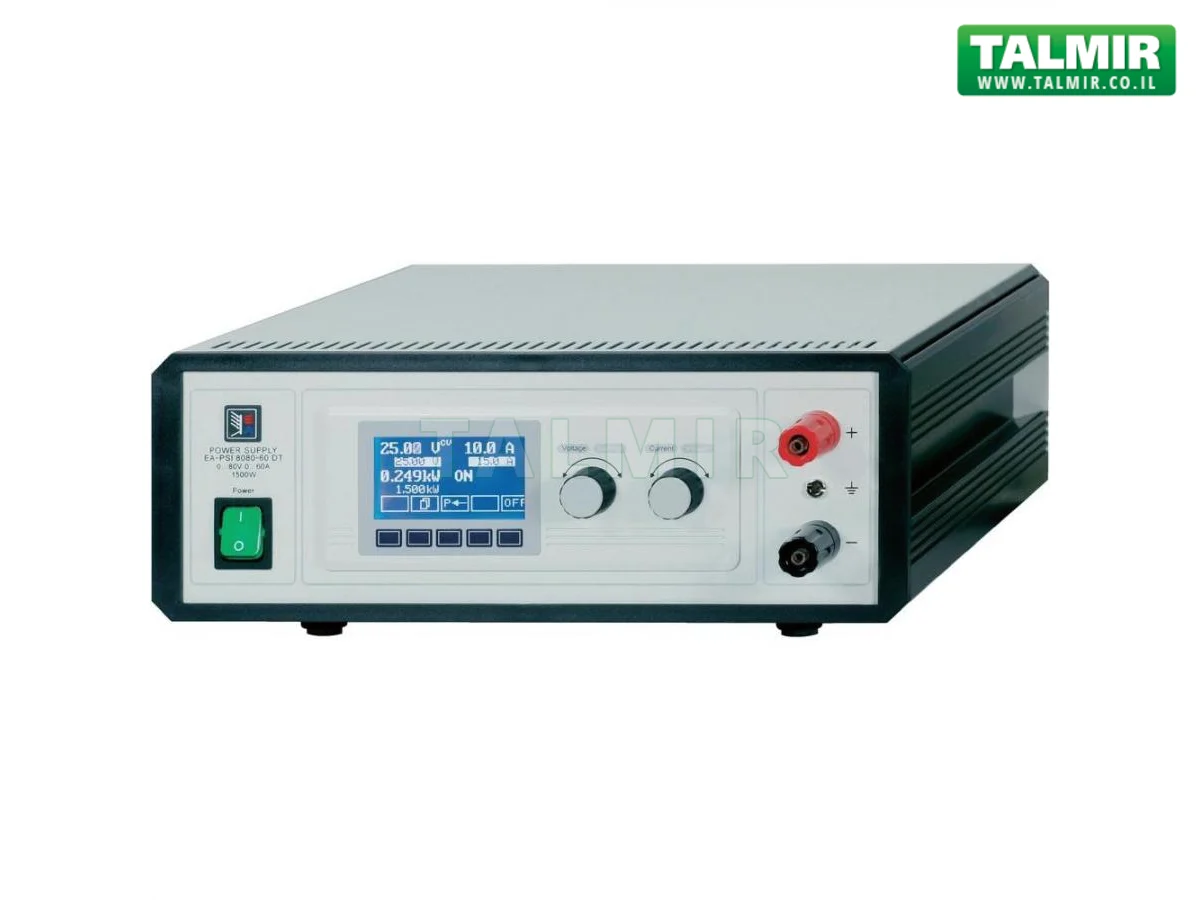 EA ELEKTRO-AUTOMATIK ADJUSTABLE POWER SUPPLY - EA-PSI 8000 DT SERIES ציוד בדיקה ומכשירי מדידה ...