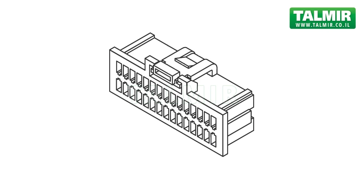 MOLEX 1.00MM PITCH PICO-CLASP CONNECTORS קונקטורים, מחברים ומתאמים ...