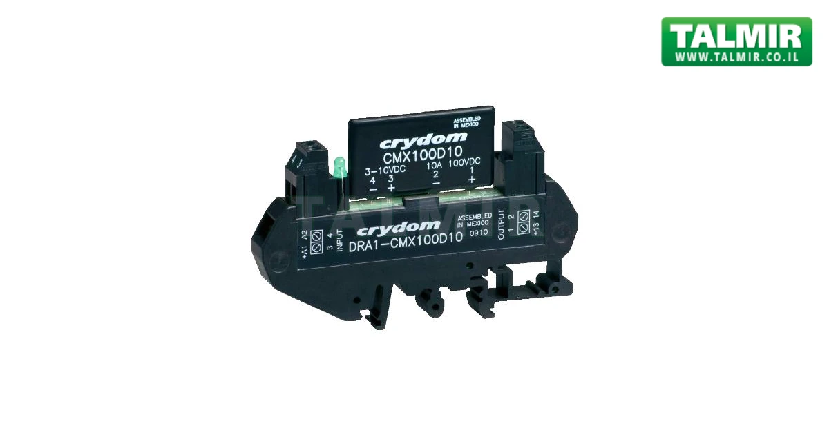 CRYDON DIN RAIL MOUNT SOLID STATE RELAYS - DRA1 CMX SERIES רכיבי חשמל ...