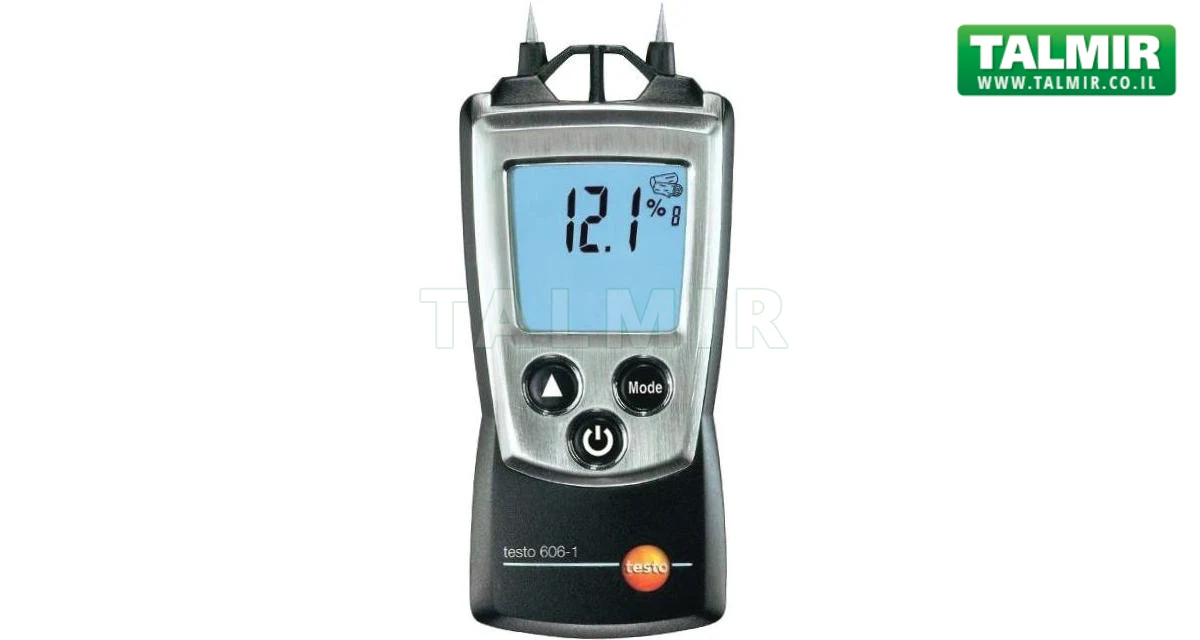 מודד לחות ידני דיגיטלי - TESTO 606-1 MOISTURE METER - טלמיר אלקטרוניקה
