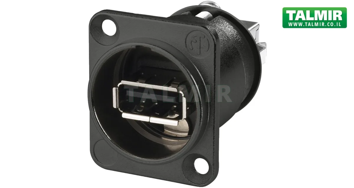 NEUTRIK USB 2.0 FEEDTHROUGH ADAPTERS פתרונות זיווד לאלקטרוניקה סידרה ...